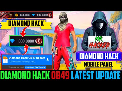 FREE FIRE DIAMOND HACK || FREE FIRE NEW MOD MENU OB49 || UNLIMITED DIAMOND SCRIPT MOD APK 2025