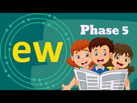 The EW (YOU) Sound | Phase 5 | Phonics