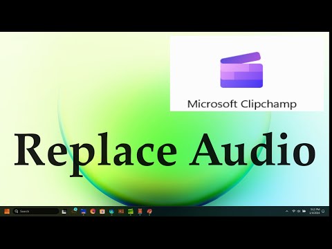 Replace Audio in a Video with another Audio in Clipchamp