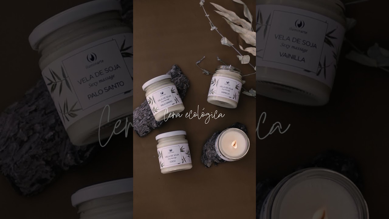 Velas de soja • iluminarte