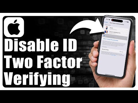 How To Turn Off 2 Factor Authentication On Apple ID