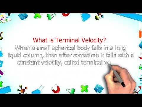 What is terminal velocity | define terminal velocity | trending saurabh