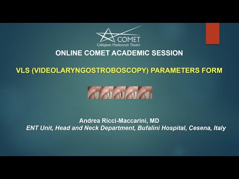 CoMeT Academic – VLS (videolaryngostroboscopy) Parameters Form
