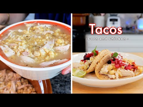 How to make Mexican Corn and Chicken Soup | Pobresita foods Recipes | Corn and Chicken 2 ways