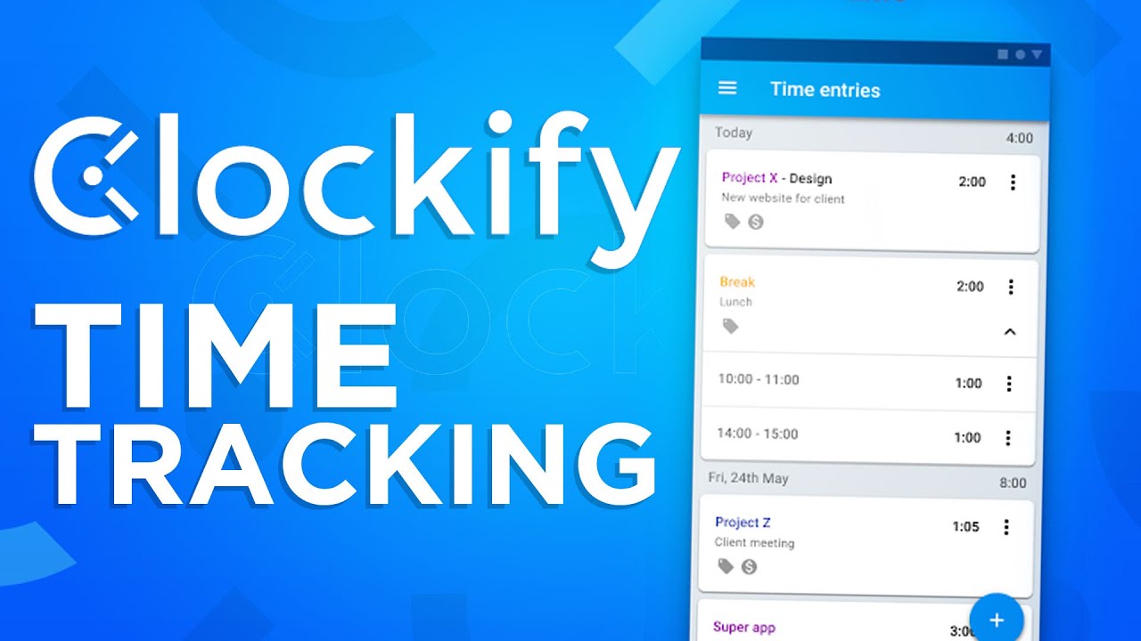 Clockify Time Tracking Tutorial (Auto Tracker)