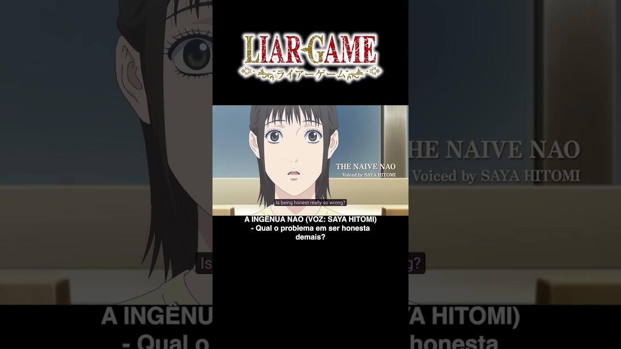 LIAR GAME - Official Teaser | PT SUB [#ItsAnime]