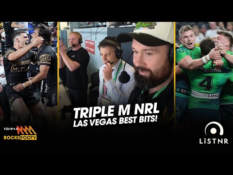 NRL In Las Vegas Best Bits From The Commentary Box! | Triple M