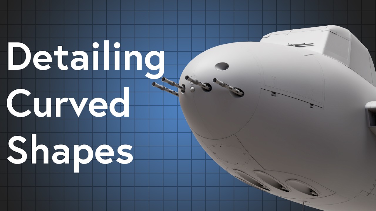 You Can Model Details On Curved Shapes