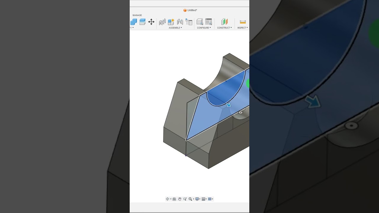 Fusion360 Part Modeling Tutorial-194. #design #3dmodeling #modelingtutorial #engineering#fusion360