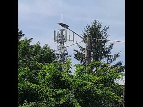 Antenna telecomunicazioni a Solbiate, provincia di Como