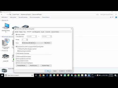 How to install printer Aficio MP 5002