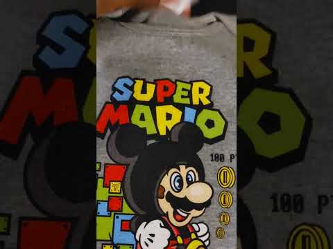 Custom Baby Onesie! #onesies #dtfprinting #dtgprinter #printshop #supermario #custombabyonesie