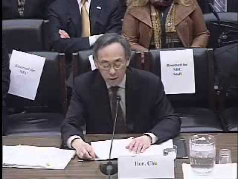 Opening Statement from Secretary Chu of the DOE, March 16, 2011