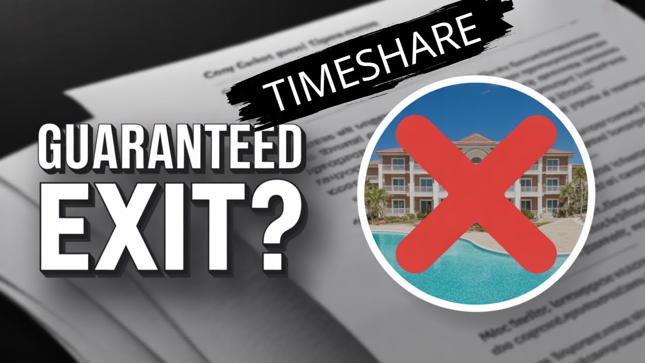 Timeshare Exit Strategy Thats Guaranteed to Work!  Learn the Ugly Secret of Cancellation Companies