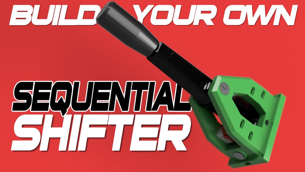 Build your own Racing Sim Sequential Shifter - Free DIY Plans