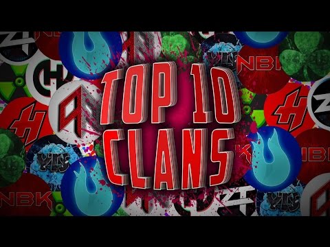TOP 10 AGARIO CLANS !!! 2016 !