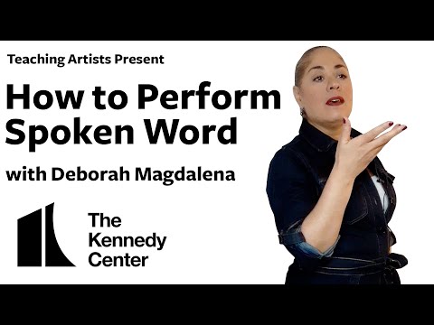 How to Perform Spoken Word with Deborah Magdalena