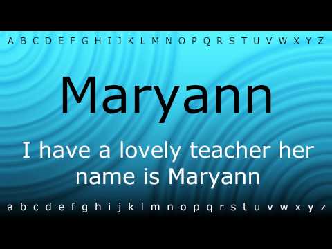 Here I will show you how to say 'Maryann' with Zira.mp4