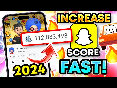 INCREASE SNAPSCORE FAST 2024! 112,000,000 (BOOST Snap Score) Snapchat Score HACK! iOS/iPhone/Android