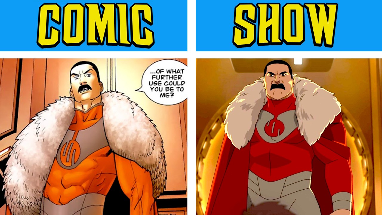 Thragg - Invincible Season 4 Episode 2 - Comic vs. Show #invincible #comics #amazon #amazonprime
