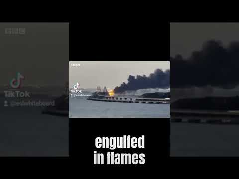 Learn English With The News. Russia and Ukraine Crimea Bridge.