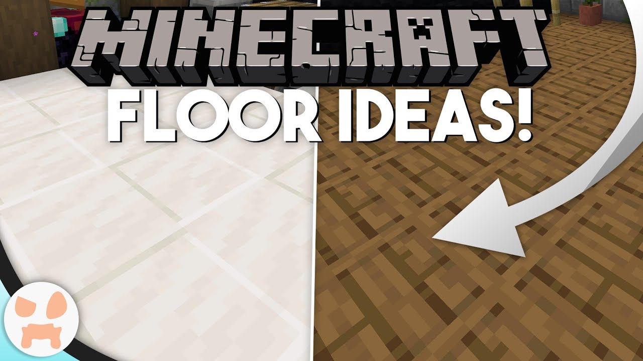 SIMPLE DECORATIVE Minecraft 1.14+ FLOOR IDEAS!