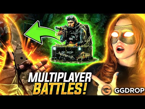 GGDROP MULTIPLAYER BATTLES !! ?! | GGDROP PROMO CODE 2025 | GGDROP CASE OPENING |