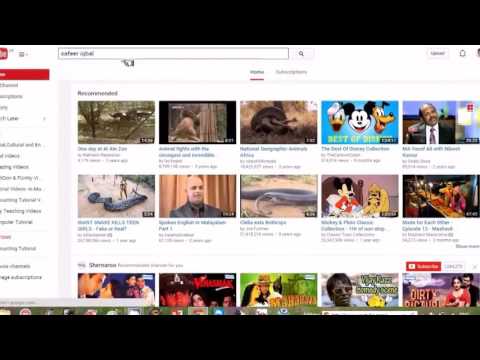 How to download YouTube videos for using  SS letter in video address bar!   YouTube
