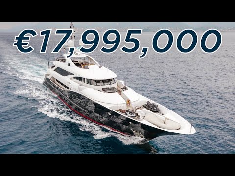 €17,995,000 SUPERYACHT "LIBERTY" BUILT BY ISA AND NOW FOR SALE!