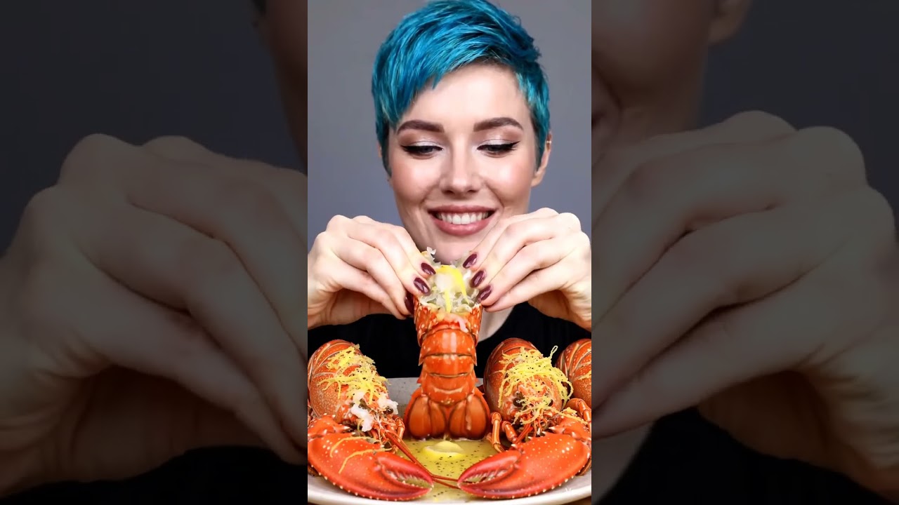 crab trails! #asmr #mukbang #shorts