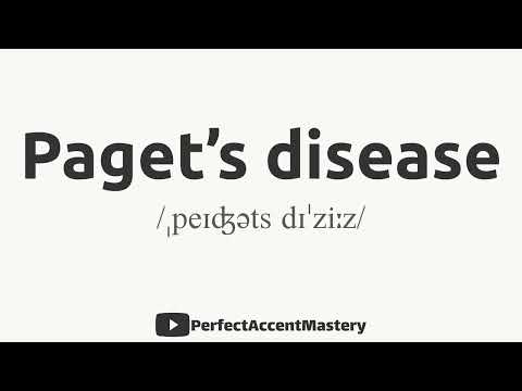 How to Pronounce PAGET'S DISEASE | Disease Name | IPL | Definition | Perfect Accent Mastery