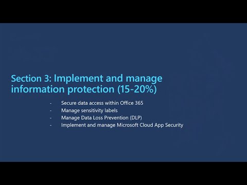 MS-500 C.E.R.T. Module 3 Data Protection