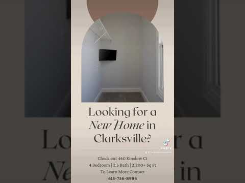 🏡✨ Hot on the Market! 🔥 460 Kinslow Ct, Clarksville, TN 37040 🏠✨