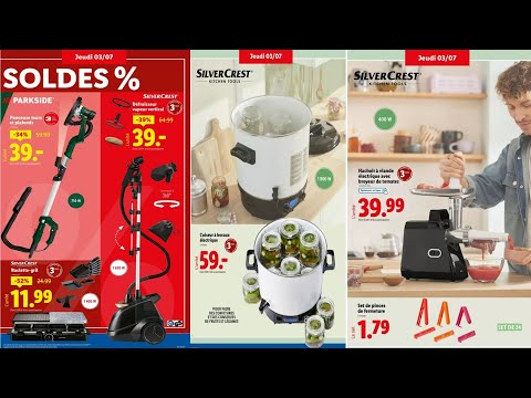 Nouveau Catalogue Lidl France : Parkside bricolage Maison & Cuisine Du 3 juillet Au 9 Juillet 2025 🔥