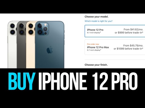 How to buy an iPhone 12 Pro directly from Apple official website | Apple.com