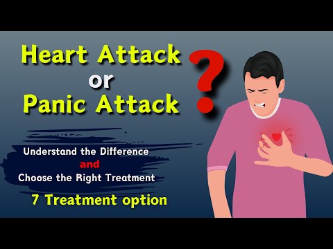 Heart Attack vs Panic Attack | Understand the difference and seven (7) relief Techniques