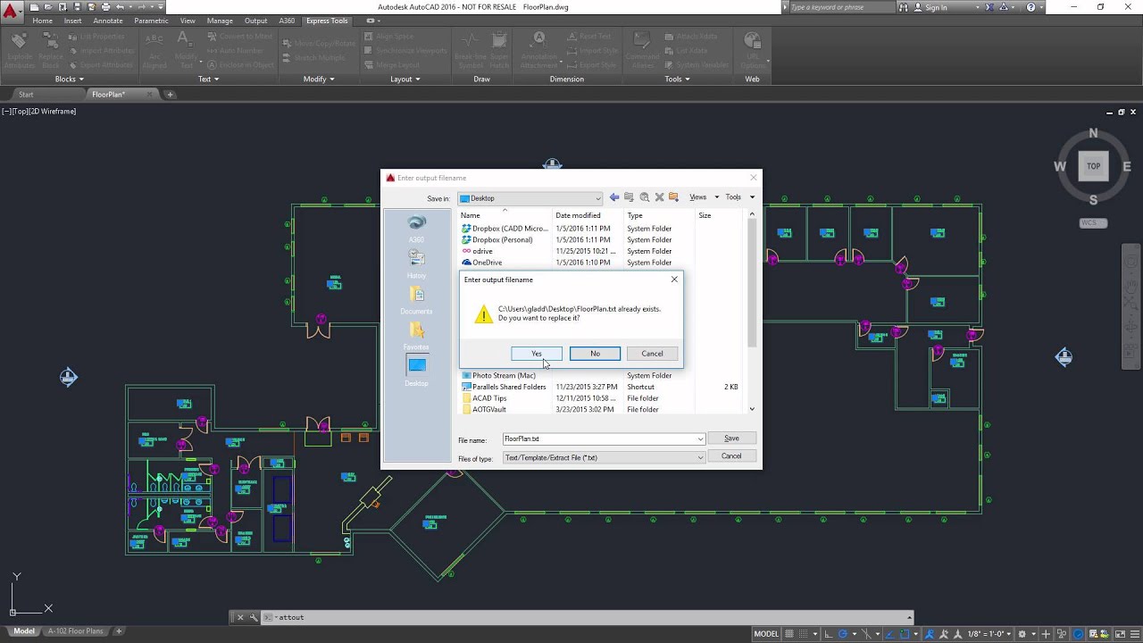 Updating AutoCAD Block Attributes using Microsoft Excel