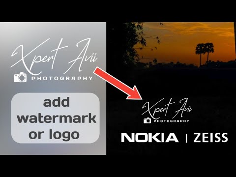 How to add watermark or logo on any photo using pixelLab app on any smartphone ??