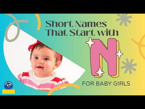 Top 20 Short Names that Start with N for Baby Girls