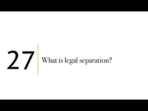 Legal Separation