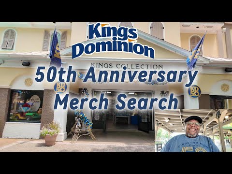 Exploring Secret Merch and Rides at Kings Dominion!