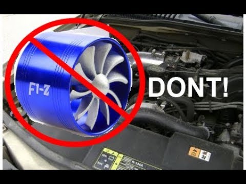Why you should NOT to put a Turbonator into your car's air intake.