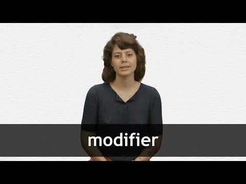 English Translation of “MODIFIER” | Collins French-English Dictionary