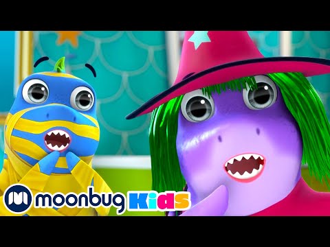 Spooky Sharksons - Finger Family  | Animals for Kids | Animal Cartoons | Funny Cartoons | Skarksons