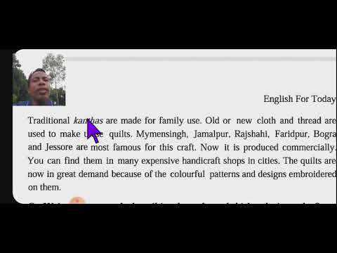 Nakshi Kantha(English to English meaning)