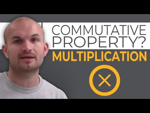 What is the commutative property of multiplication
