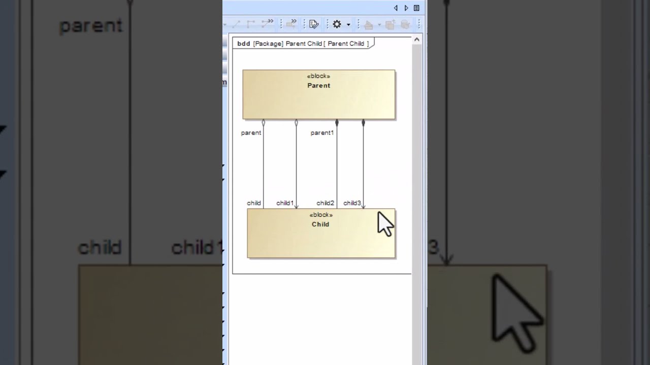 SysML - Directed Arrow vs No Arrow