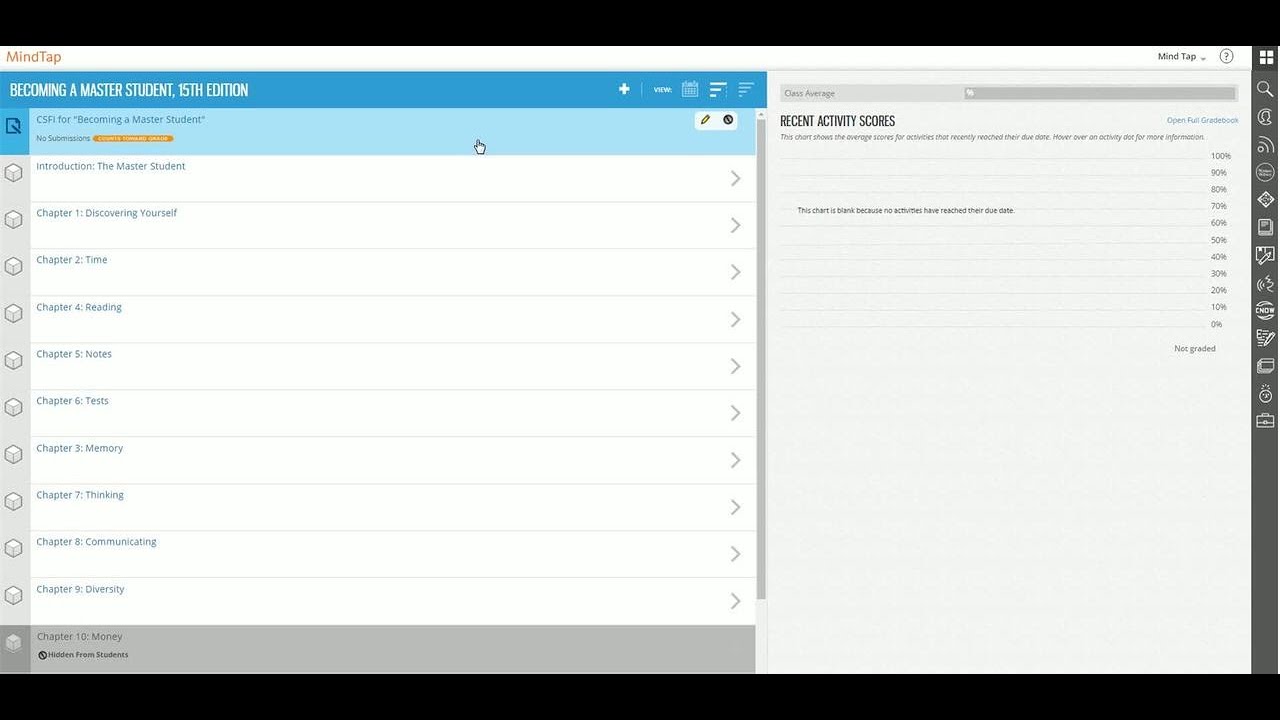 MindTap Studio Course: Learning Path - Customization