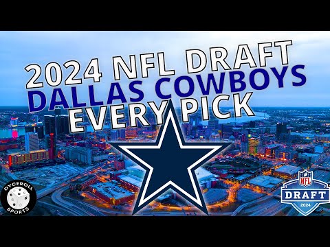 Dallas Cowboys Draft Picks - 2024 NFL Draft (Tyler Guyton, Marshawn Kneeland & More!!!)