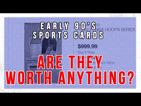 Are 90's Basketball Cards Worth Anything? - 1990-91 Card Packs Break!